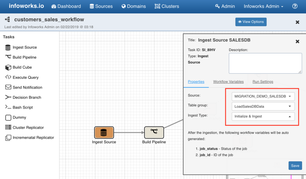 Workflow Migration - Product Documentation
