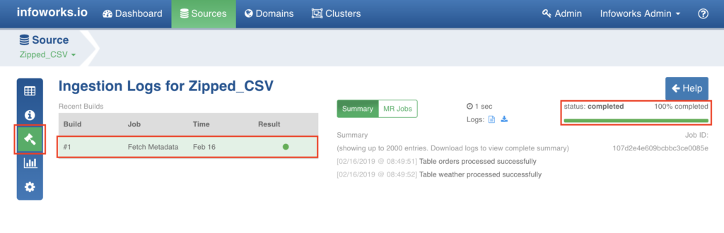Ingesting Zipped CSV Files - Product Documentation