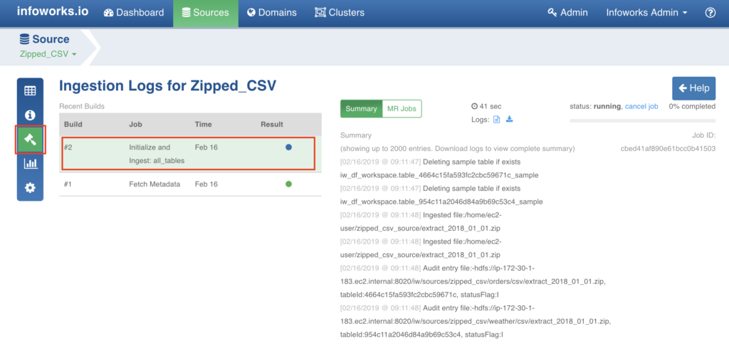 Ingesting Zipped CSV Files - Product Documentation
