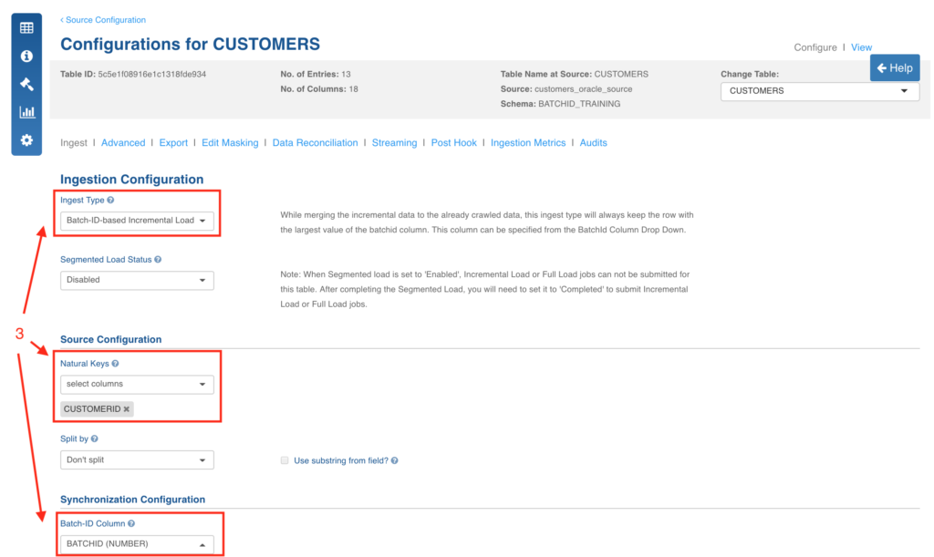 Incremental Ingestion with Batch ID - Product Documentation
