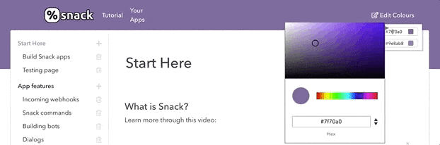 Customising Visuals - DeveloperHub.io
