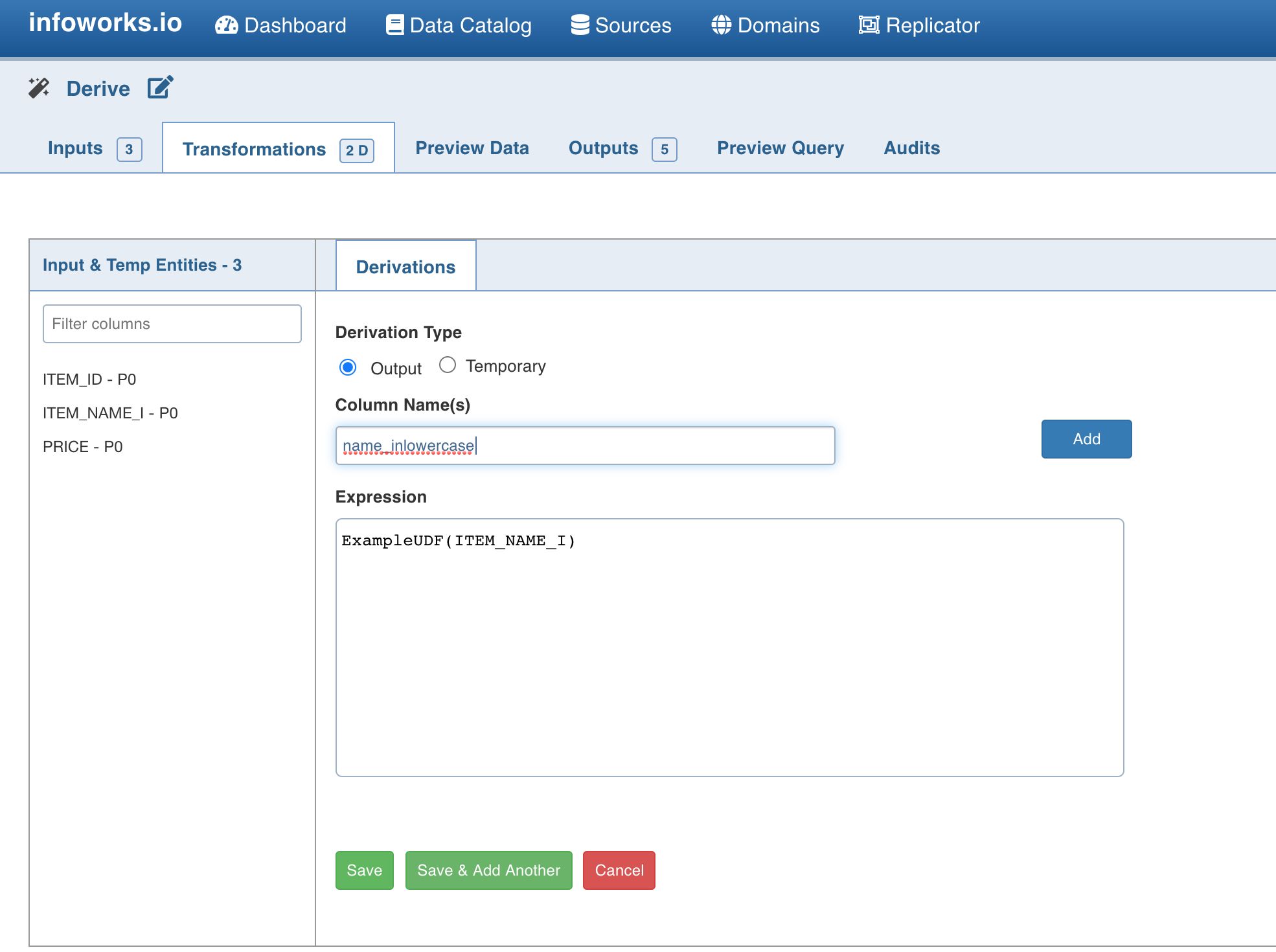How to register custom UDF in Infoworks DataFoundry - Product Documentation