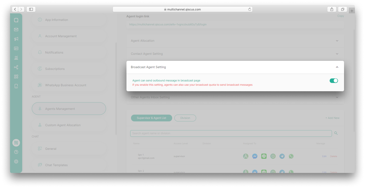 WhatsApp Broadcasts - Documentations | Qiscus