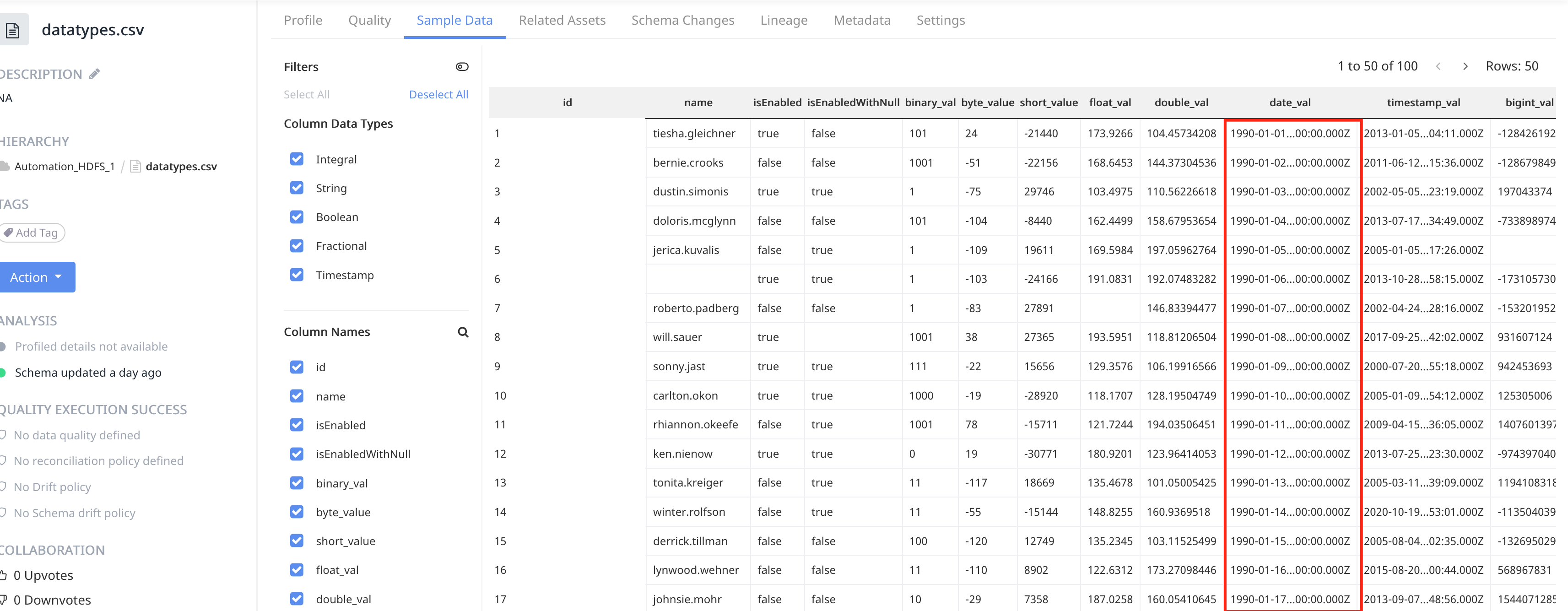 Date And Timestamp Schema Inference Torch